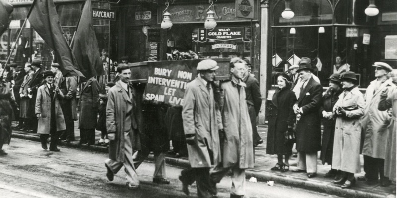 Banners for Spain: Fighting the Spanish Civil War in London. – Friends ...